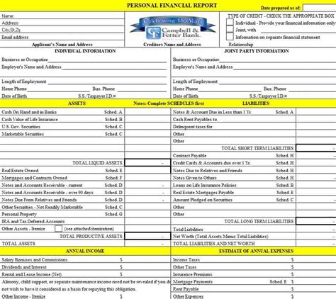 15 Financial Report Templates Word Excel Pdf Excel Format