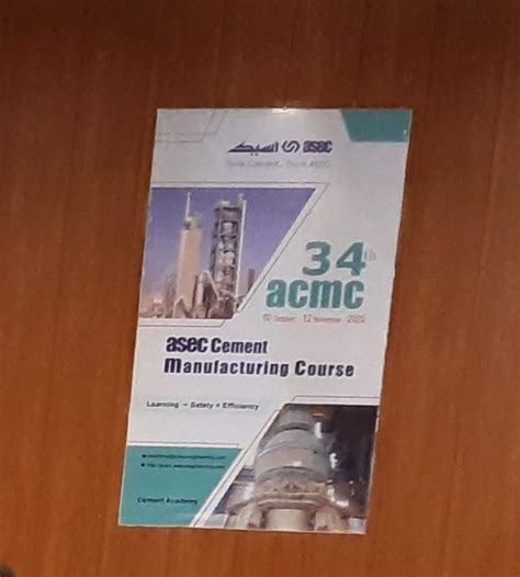 Acmc Asec Acmc Cement Technicaltraining Asecacademy Maintenance