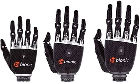 The Bebionics V3 By Ottobock From Left To Right Small Medium And
