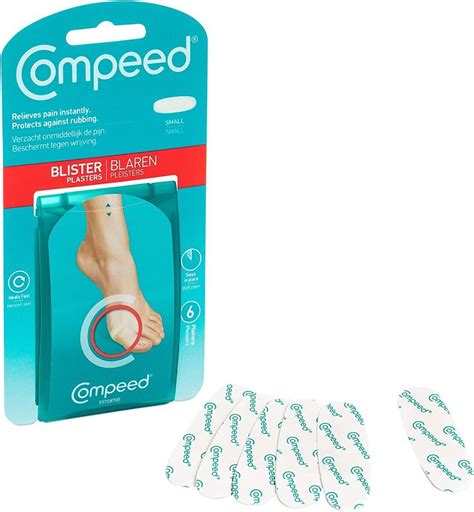 Compeed Small Size Blister Plasters 6 Hydrocolloid Plasters
