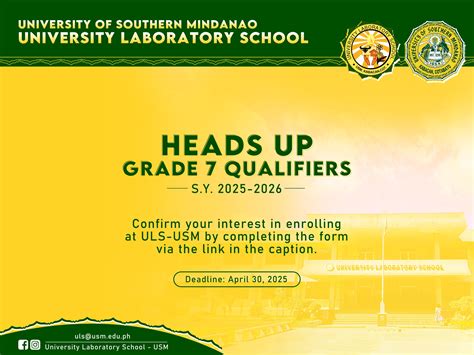 𝐇𝐞𝐚𝐝𝐬 𝐮𝐩 𝐝𝐞𝐚𝐫 𝐆𝐫𝐚𝐝𝐞 𝟕 University Laboratory School Usm Facebook