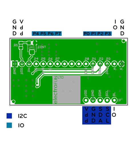 ElectroFUN LTD I C LCD Extra IO