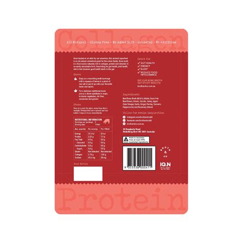 Broth And Co Bone Broth Grassfed Australian Beef 300ml Femme Vita