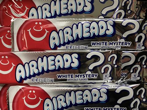 White Mystery Airheads Candy