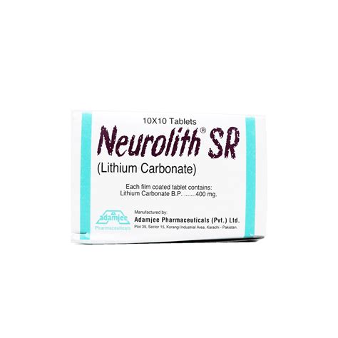 Neurolith Sr Tablet 100s Medimart