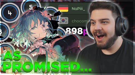 Cookiezi Sniped Osu 8 17⭐as Promised Youtube