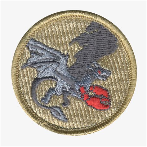 Crab Dragon Patrol Patch