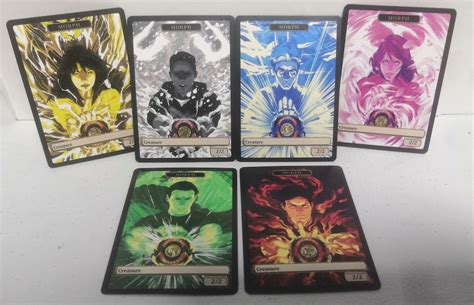 Mtg Morph And Manifest 22 Token Alternative Art Edh Commander Cube