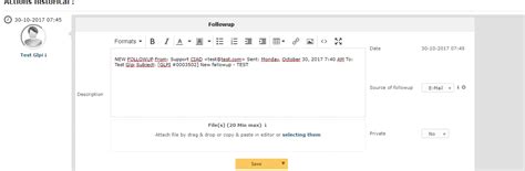 Notification For My Changes Email Issue 3081 Glpi Project Glpi GitHub