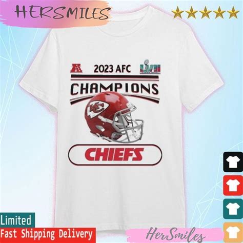 Kansas City Chiefs Super Bowl Lvii 2023 Afc Conference Champions T Shirt Hersmiles