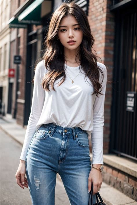 Eliana Asian Woman Style Outfit Models 90s Supermodels Asian Women