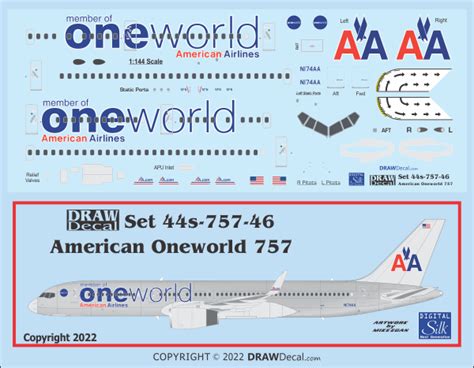 American Airlines New Livery 757