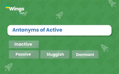 11 Antonyms Of Active Meaning And Examples