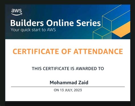 Mohammad Zaid On Linkedin Aws Cloudcomputing Certification Onlinelearning Techskills