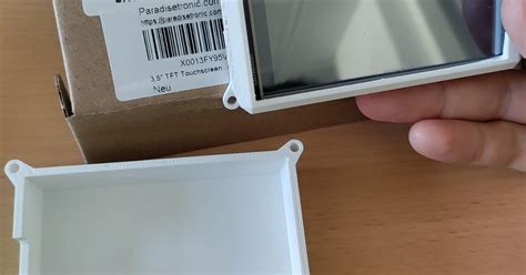 Raspberry Pi 4 Handheld Wireless Touchscreen Computer By Fab Lab Siegen Download Free Stl