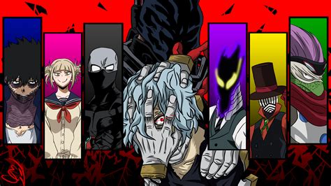 Mha Villain Wallpaper Version1 By Ezential On Deviantart