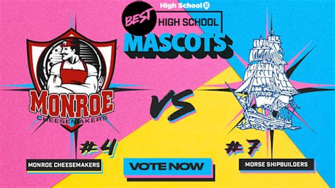 National High School Mascot Bracket Final 4 Vote Monroe Cheesemakers