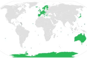 Map Of Rabies Free Countries And Territories Brilliant Maps