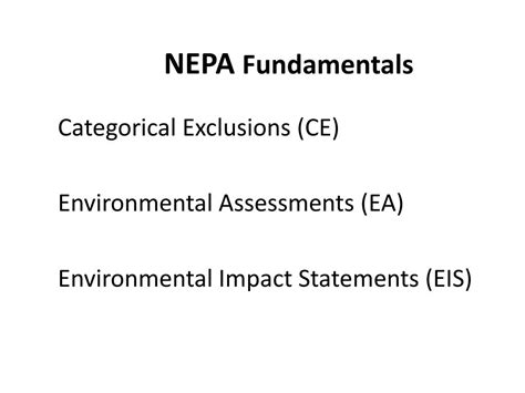 Ppt Ceqs Proposed Nepa Guidance Listening Session