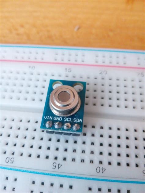 esp32 and infrared temperature sensor mlx90614 4 steps instructables