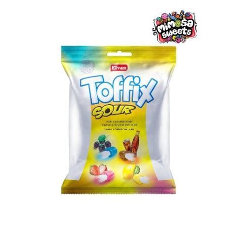 Elvan Toffix Sour 800g Mimosa Sweets