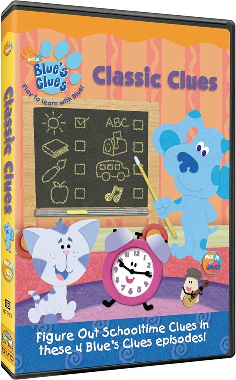 Blues Clues Classic Clues Uk Dvd And Blu Ray