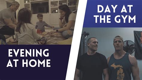 Paul Sarantos Day In The Life At Gym And At Home Youtube