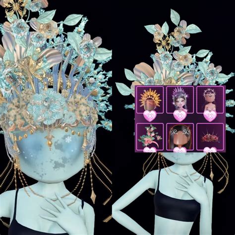 Dti Head Crown In 2025 Fashion Dress Up Games Anime Drawing Styles Dress To Impress