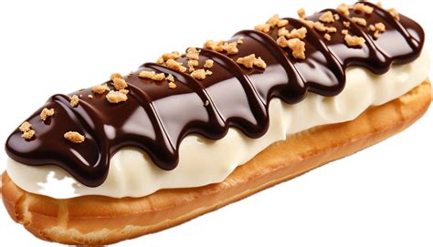 Ai Generated French Eclair Pastry Png 34763987 Png
