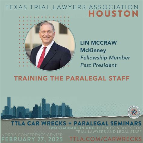 Join Our Ceo Lin Mccraw As He Presents Training The Paralegal Staff At Ttlas Car Wrecks