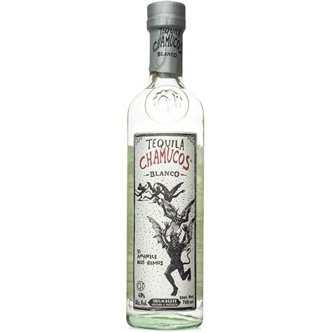 Chamucos Blanco Bottle Engraving