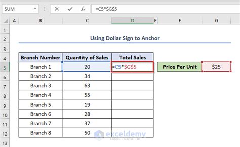 How To Anchor Cells In Excel With Easy Steps Exceldemy