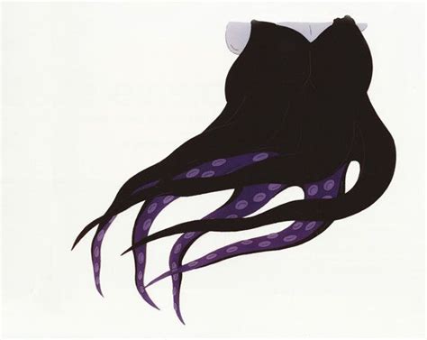 The Little Mermaid Original Production Ursula The Sea Witch Model Sheet