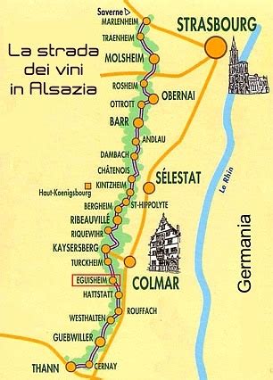Route Des Vins Dalsace Itinerario Della Strada Dei Vini