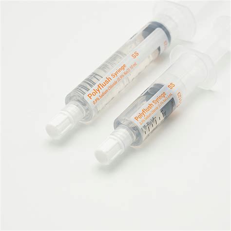 Polymed Polyflush 10ml Pre Filled Syringe 09 Sodium Chloride Tobe