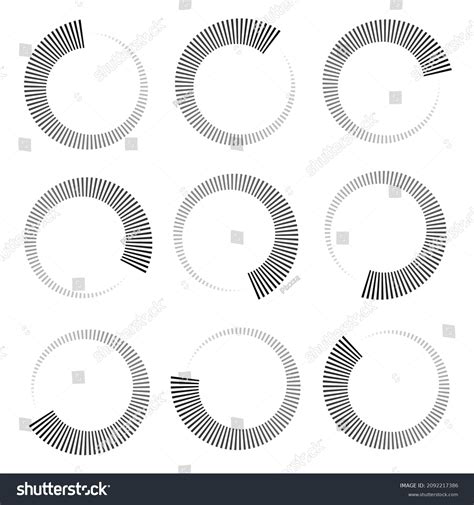 Progress Steps Phases Indicator Preloader Buffer Stock Vector Royalty
