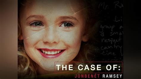 Prime Video The Case Of Jonbenet Ramsey