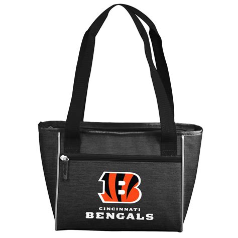 Cincinnati Bengals Crosshatch 16 Can Cooler Tote