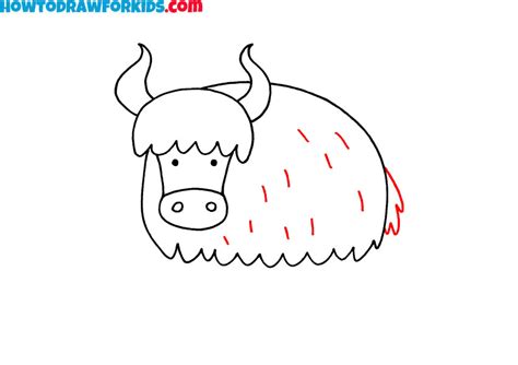 Yak Drawing Easy Step By Step At Victor Adkins Blog