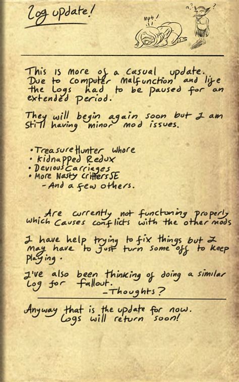 Addition Updates The Log Of Brellin Loverslab