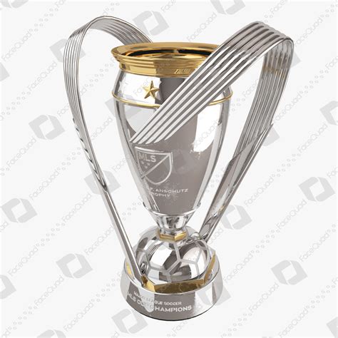 Mls Cup Trophy Major League Soccer Philip F Anschutz Trophy 3d Model