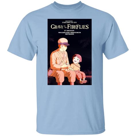 Grave Of The Fireflies Poster 1 T Shirt Ghibli Store