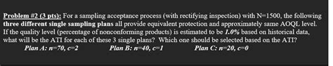 Solved Problem 2 3 Pts For A Sampling Acceptance