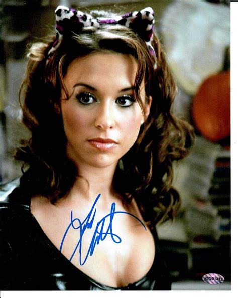 Lacey Chabert Mean Girls Actress Signed 8 X 10 Photo Coa Ttm Seal