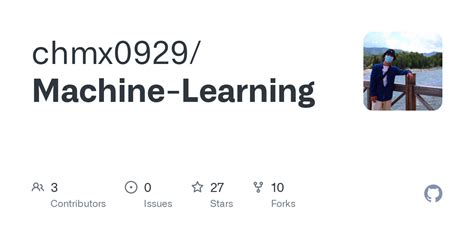GitHub Chmx Machine Learning
