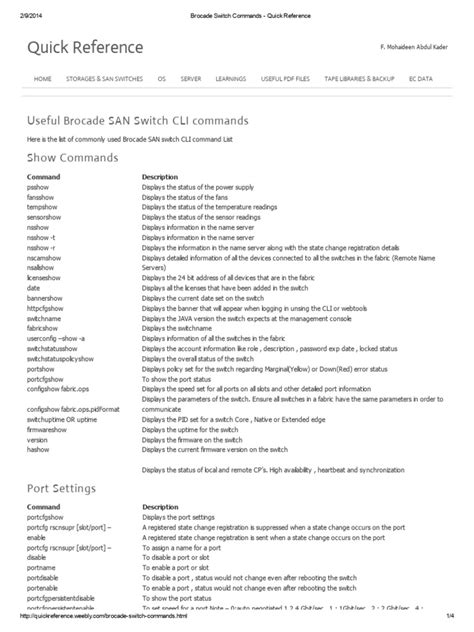 san switch all command pdf command line interface computer