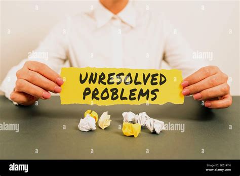 Inspiration Showing Sign Unresolved Problems Business Overview Those Queries No One Can Answer