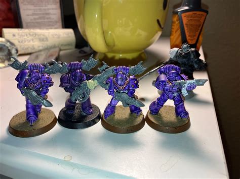 Kitbashed Noise Marines Rwarhammer40k