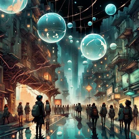 A Magical Aetherpunk City Ai Generated Artwork Nightcafe Creator