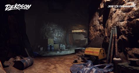 Underground Secret Bunker 3d 工业场景 Unity Asset Store